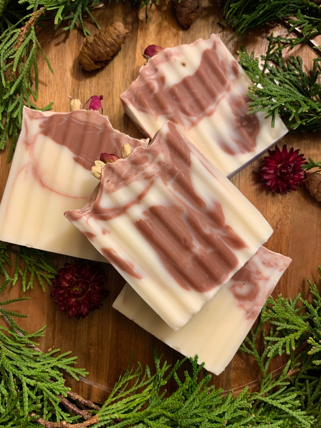 Peppermint Cold Process Soap Candy Cane Soap Christmas Soap - Etsy