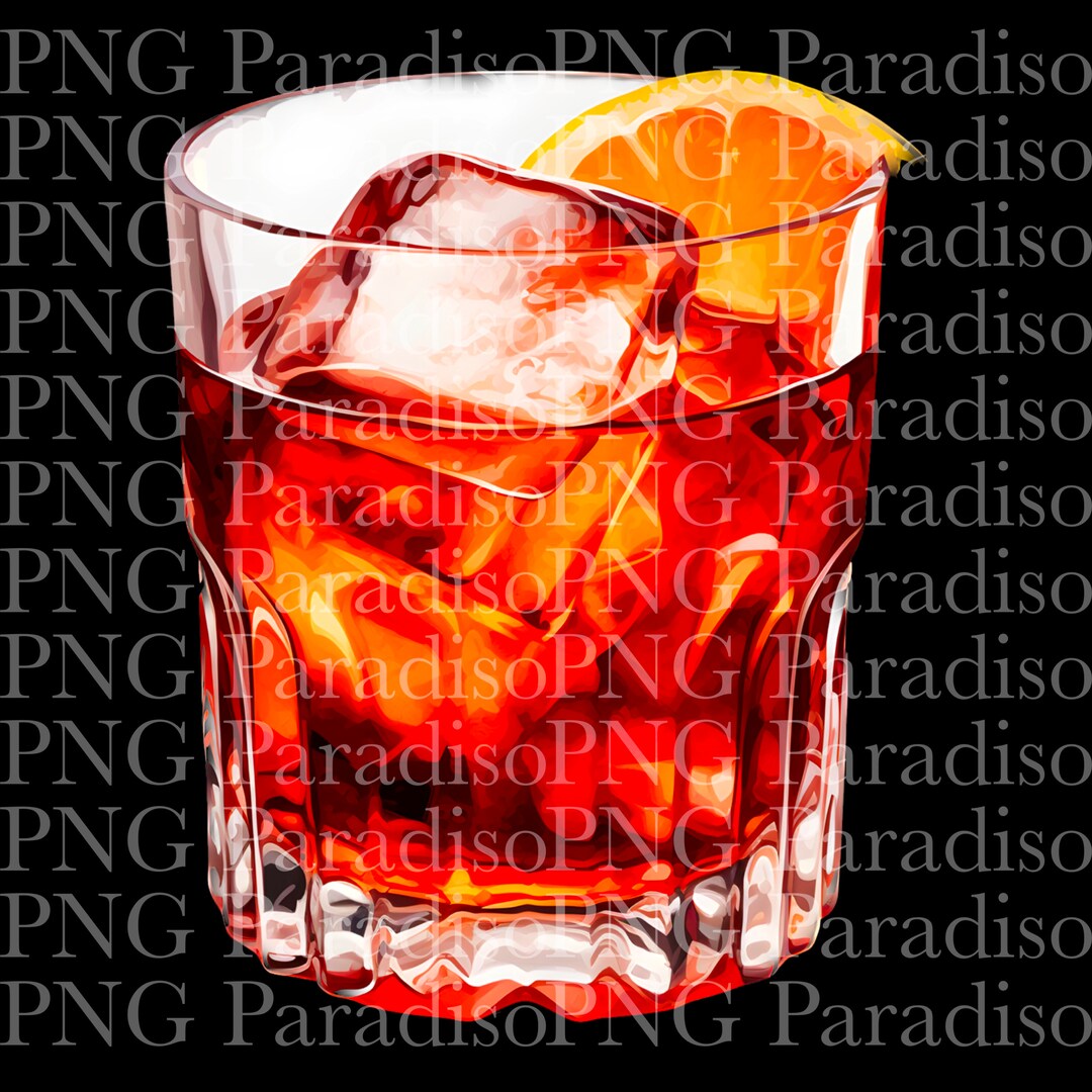 NEGRONI PNG Cocktail Png Drink Png Alcohol Png Party Png - Etsy Australia