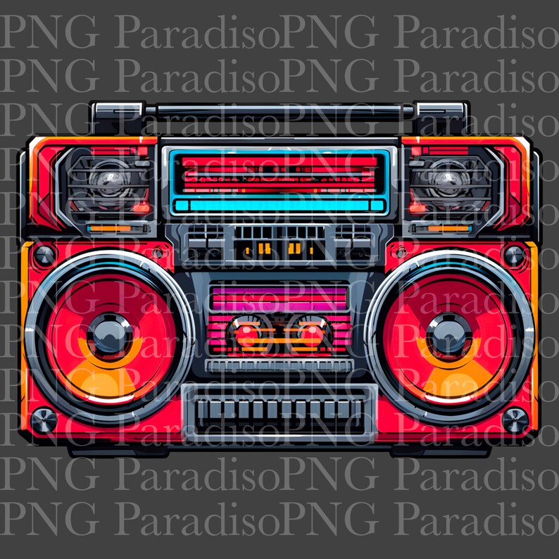BOOMBOX PNG Hip Hop Boom Box Png, Hip Hop Png, Rap Png, Old School Png ...