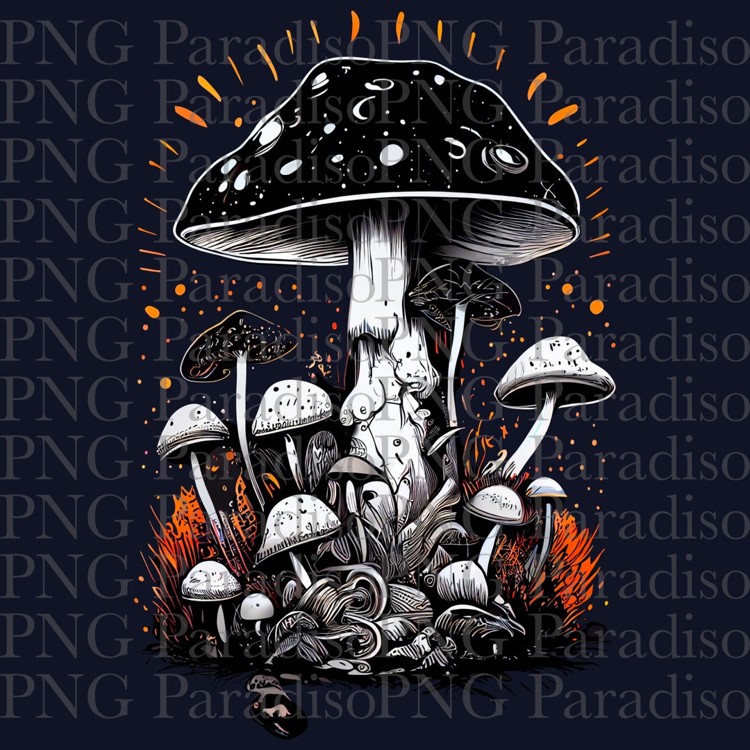 MUSHROOM DESIGN PNG Magic Mushroom Tshirt Design Png, Mushroom Png ...