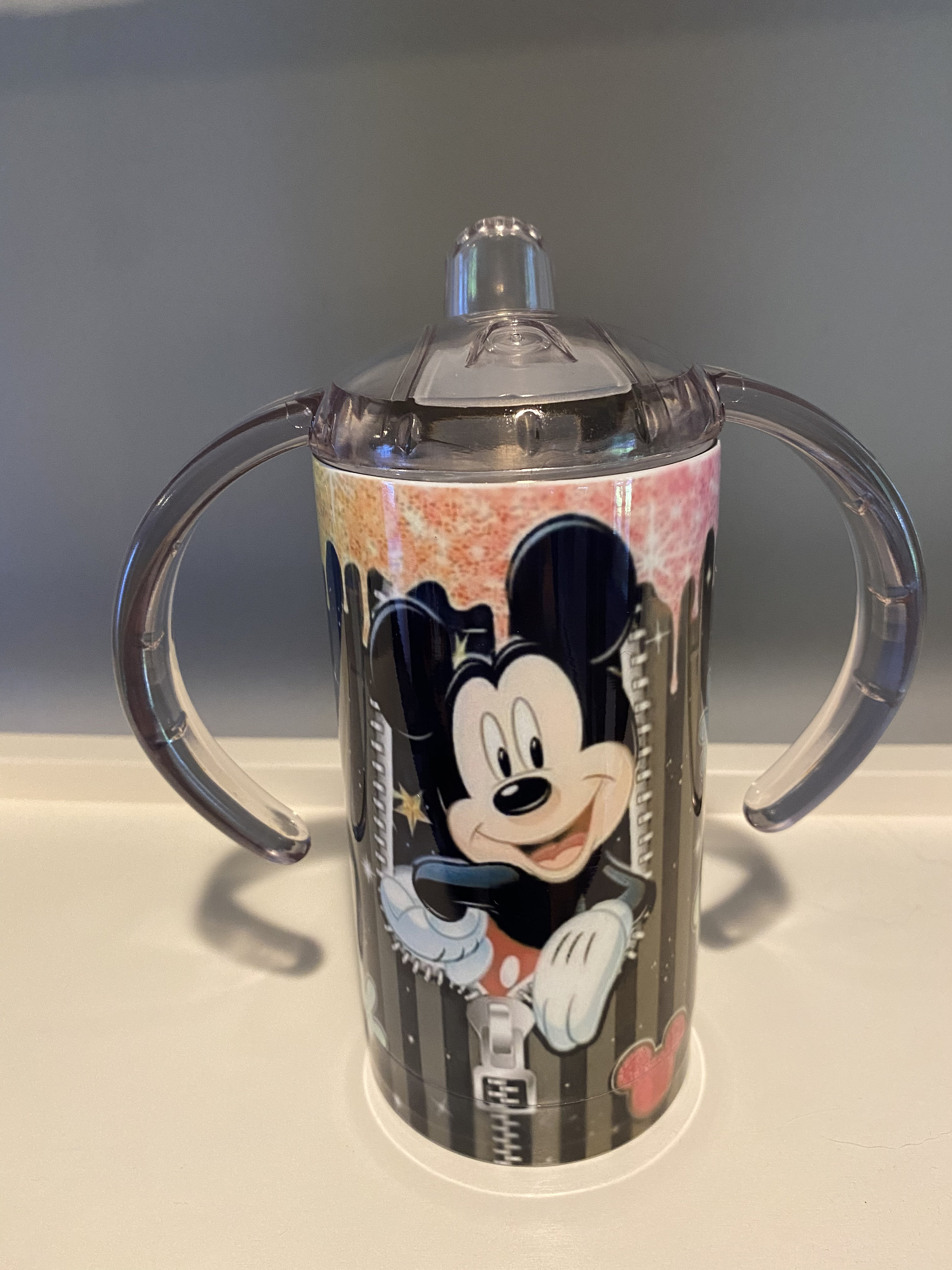 Mickey Mouse Sippy Cup - Etsy