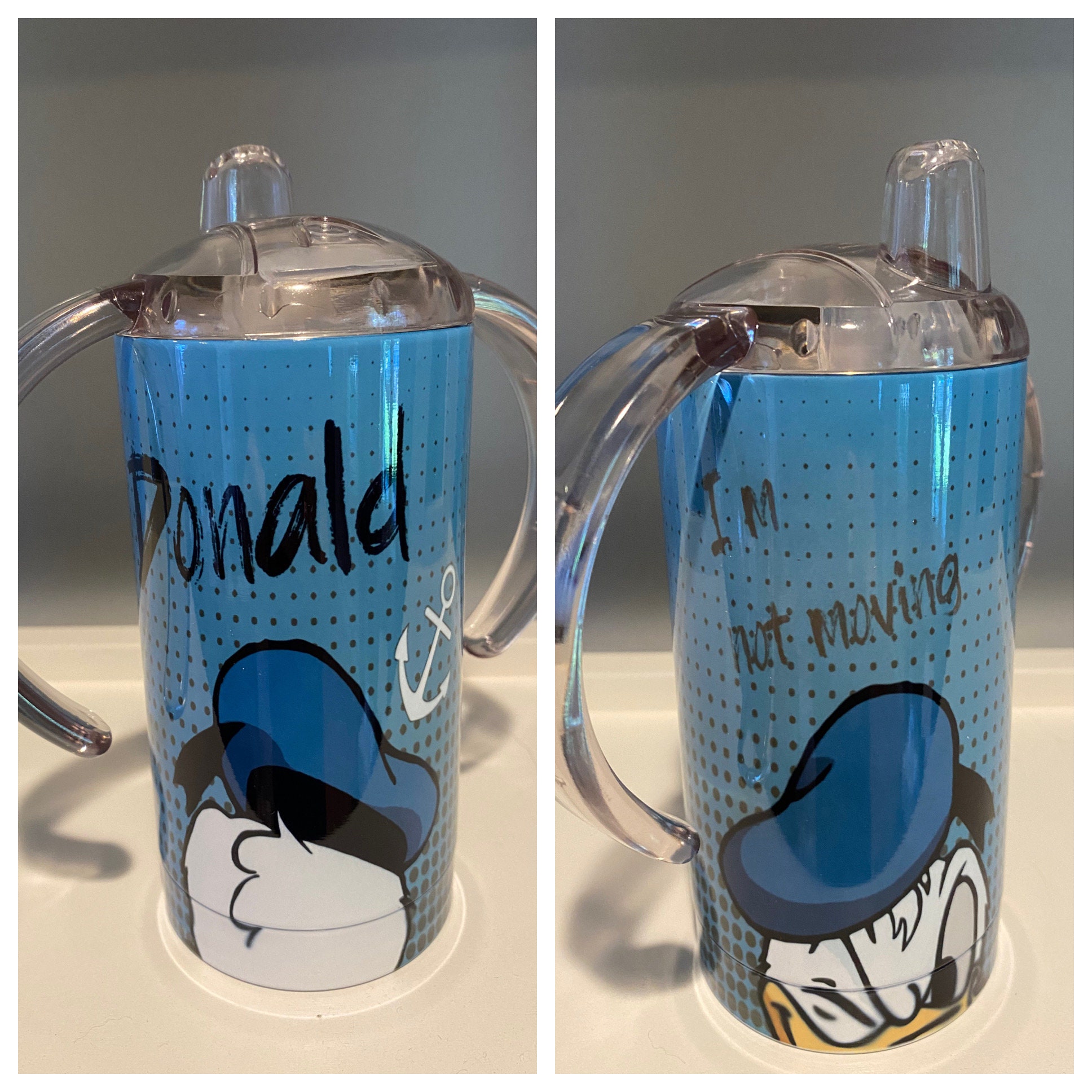 Donald Duck Sippy Cup - Etsy