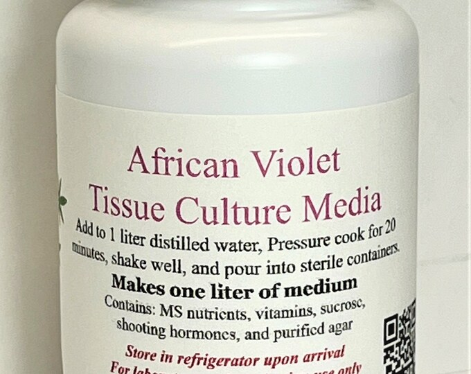 African Violet Tissue Culture Media Pre Mixed Ready to Use - Etsy African Violet Tissue Culture Media Pre Mixed Ready to Use - Etsy