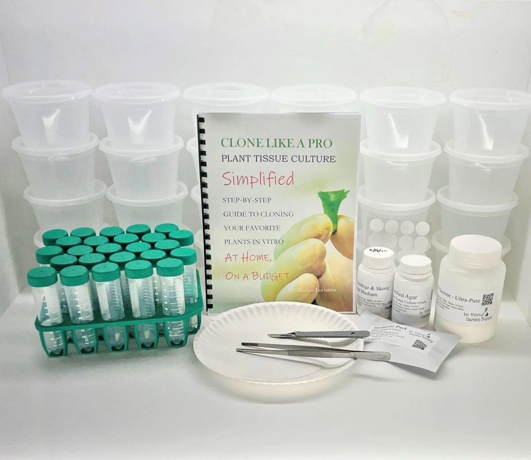 Advanced Plant Tissue Culture Cloning Kit - Etsy Canada