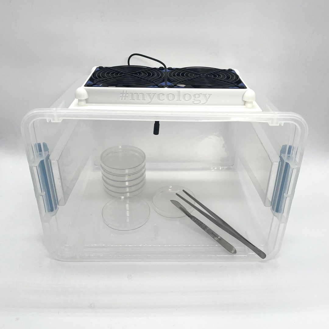 DIY Laminar Flow Hood Air Box Portable Mushroom Mycology - White - Etsy ...