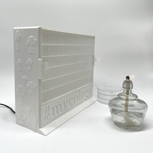 Mycology Mini Laminar Flow Hood Dual Fans, HEPA Filter for Sterile ...