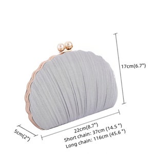 Shell Clutches Evening Bag for Womenpearl Handbag Evening - Etsy