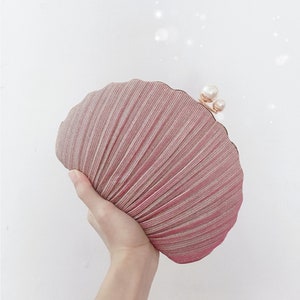 Shell Clutches Evening Bag for Womenpearl Handbag Evening - Etsy