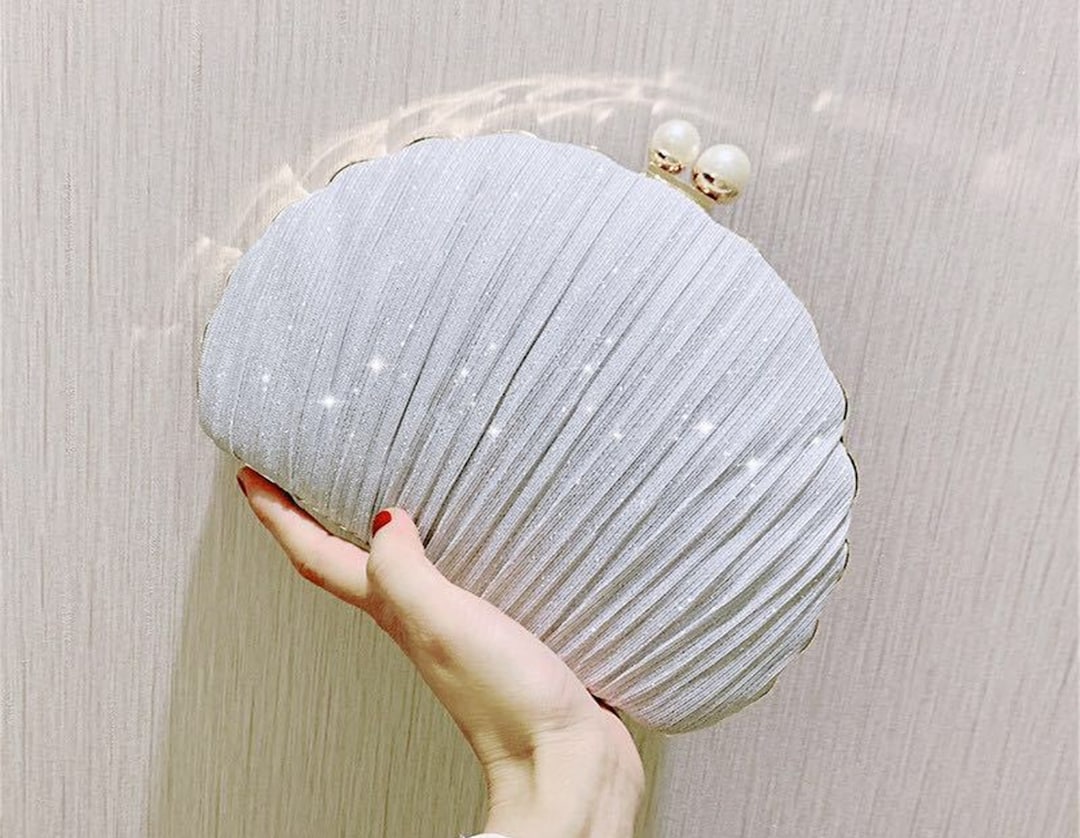 Shell Clutches Evening Bag for Womenpearl Handbag Evening - Etsy