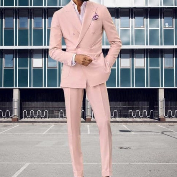 Mens Peach Suit - Etsy