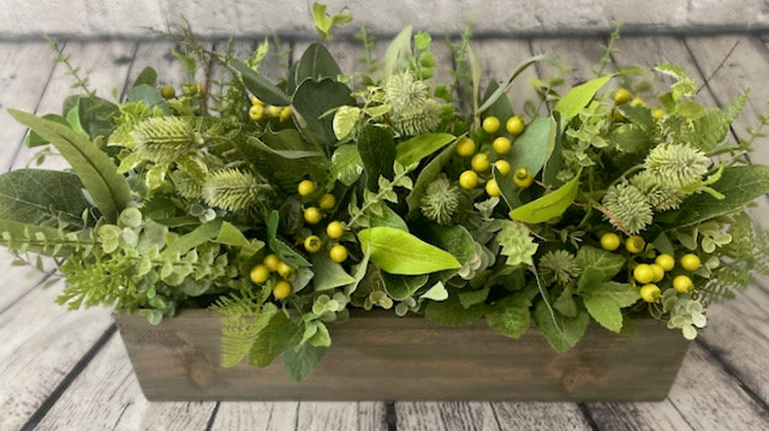 Everyday Greenery Table Decor and Centerpiece Arrangement - Etsy