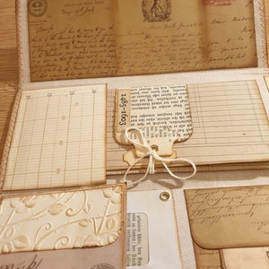 Handmade File Folder Folio / Pocket Folio / Junk Journal Folio - Etsy