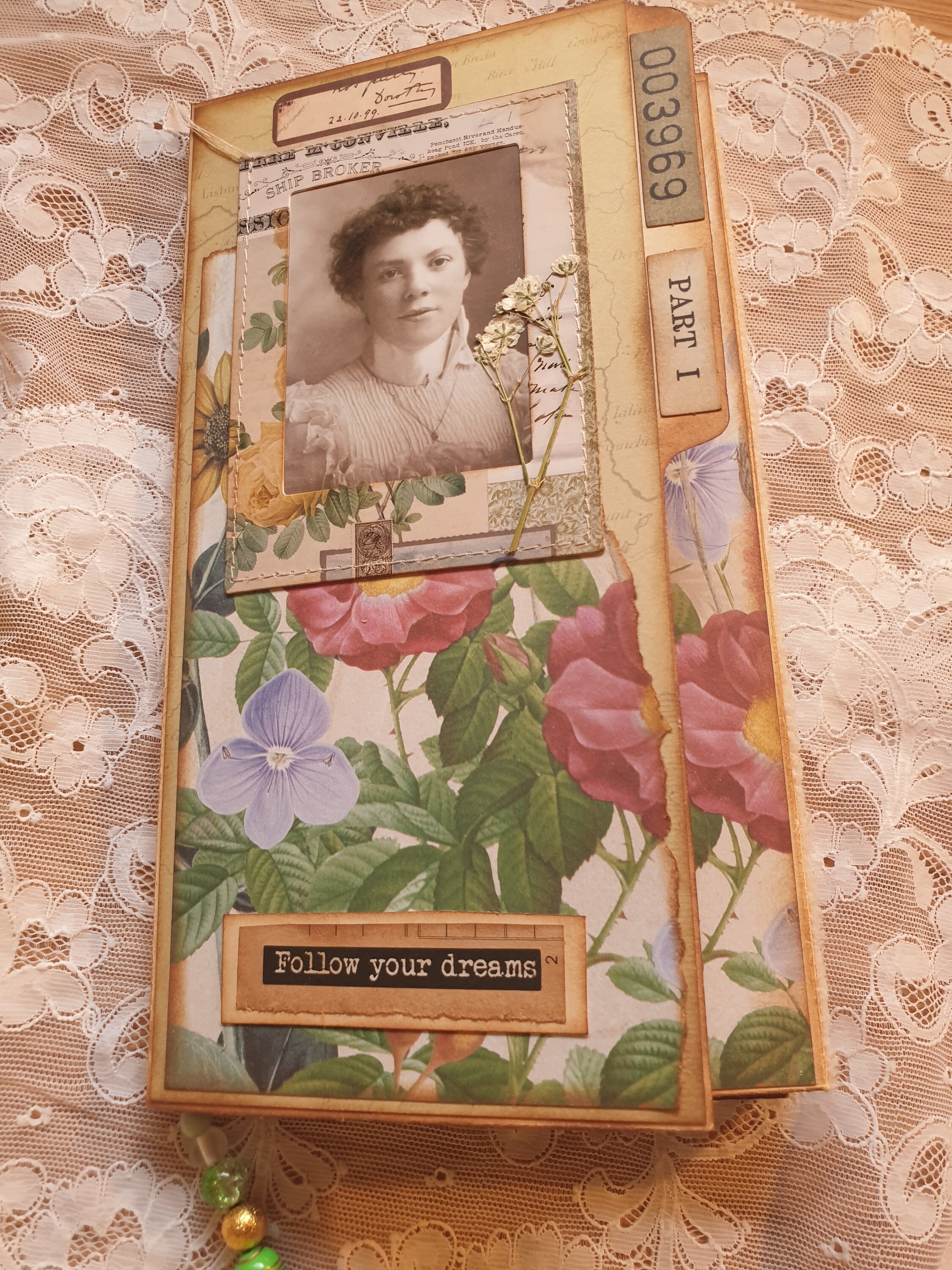 Handmade Folio Journal / File Folder Journal / Ephemera Holder ...