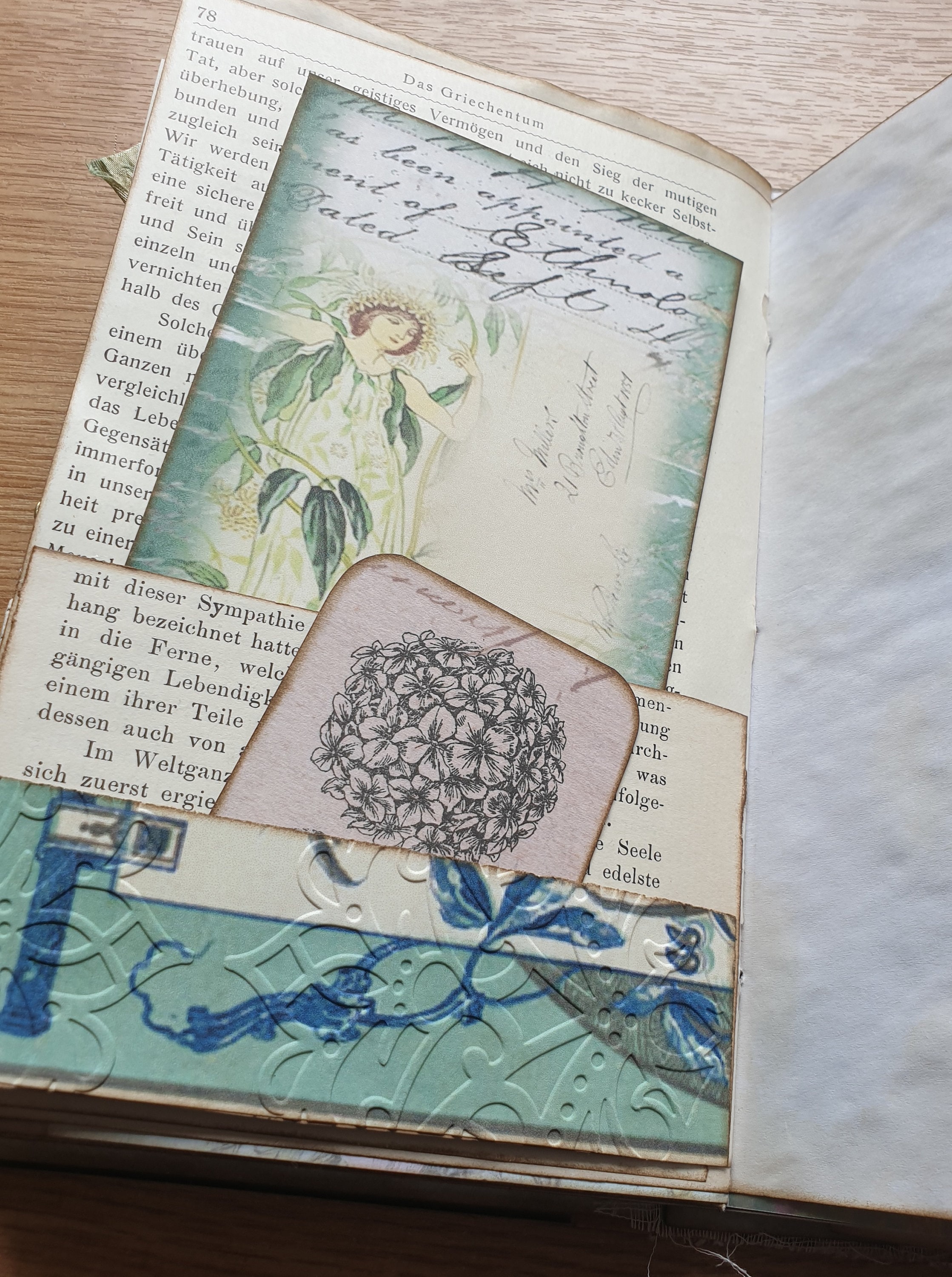 Handmade Floral Junk Journal / Memory Book / Treasure Book - Etsy