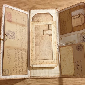 Handmade File Folder Folio / Pocket Folio / Junk Journal Folio - Etsy