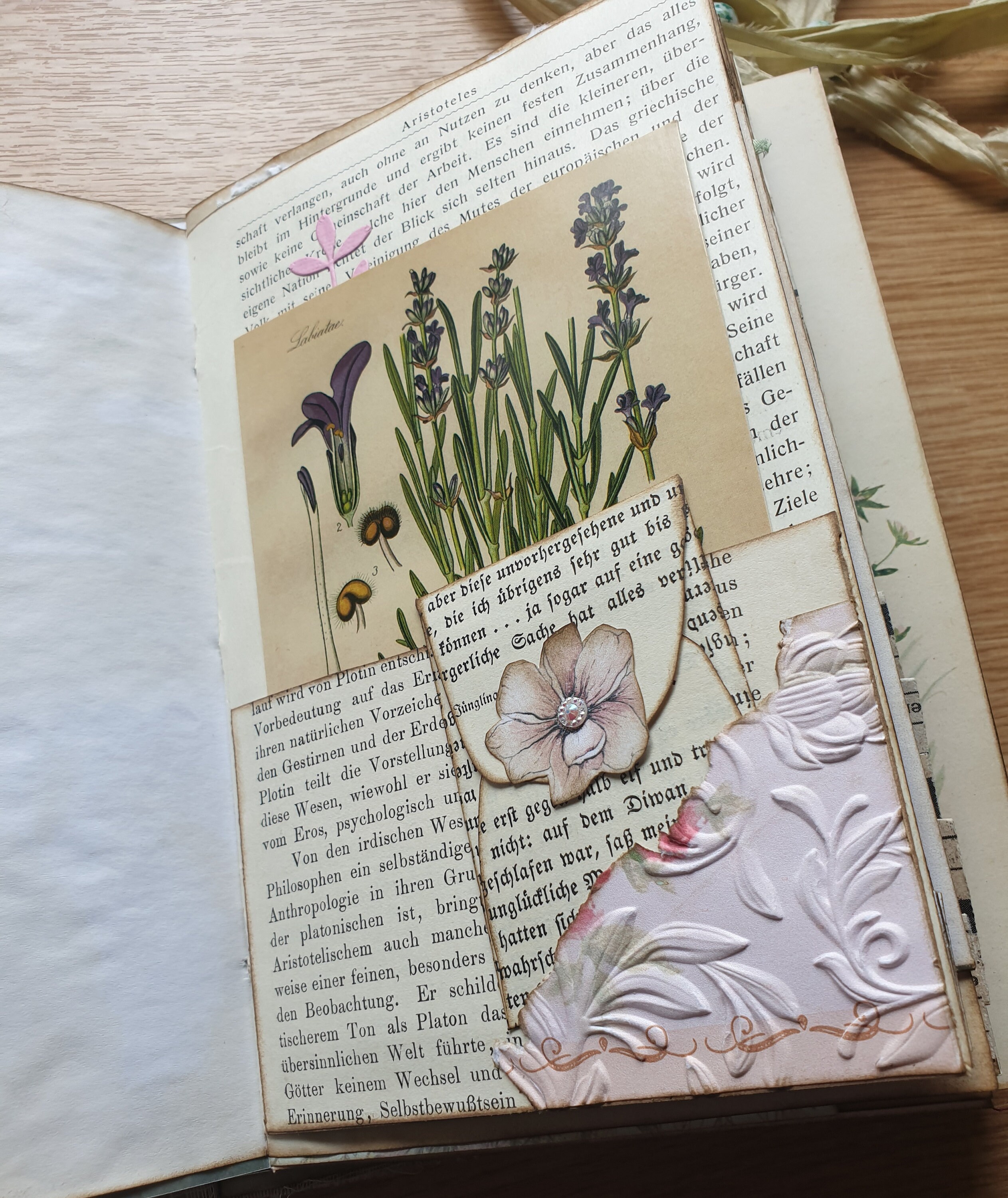 Handmade Floral Junk Journal / Memory Book / Treasure Book - Etsy