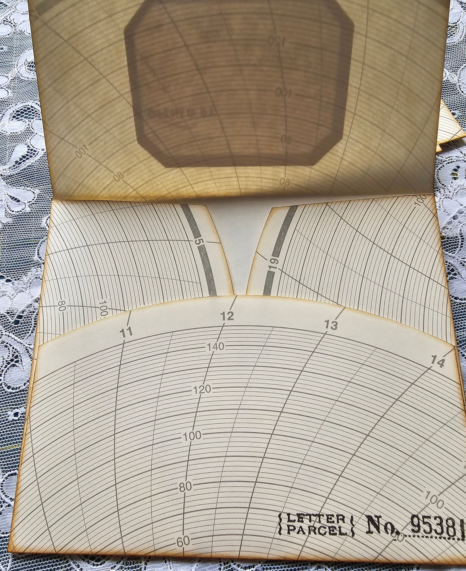 Handmade Chart Paper Envelopes / Vintage Chart Paper Envelopes ...