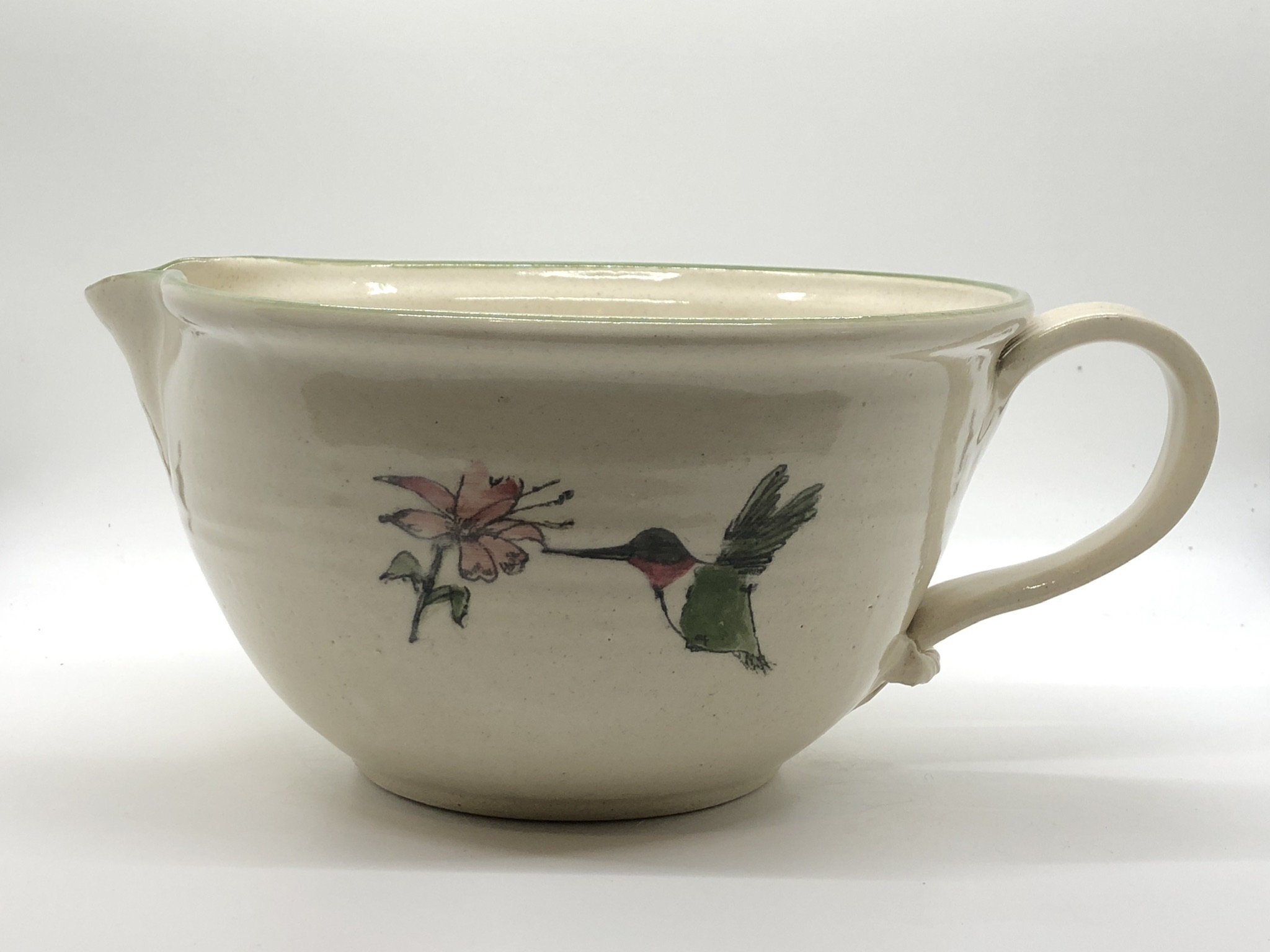 Handmade Hummingbird Syrup Pitcher - Etsy