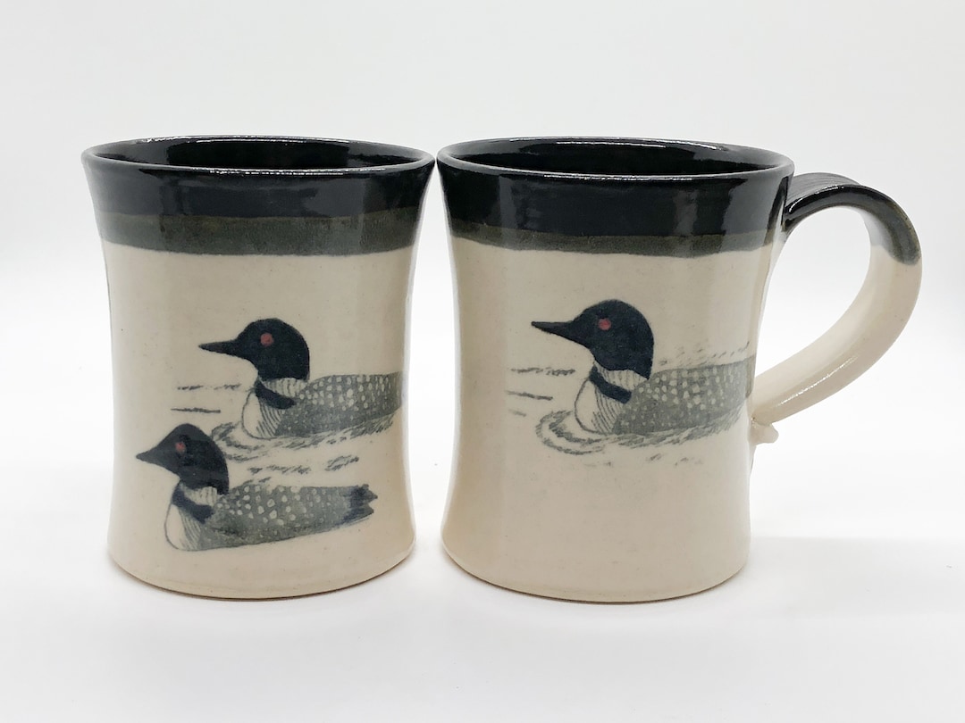Handmade Loon Mug - Etsy