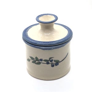 Blueberry Design Butter Crock - Etsy