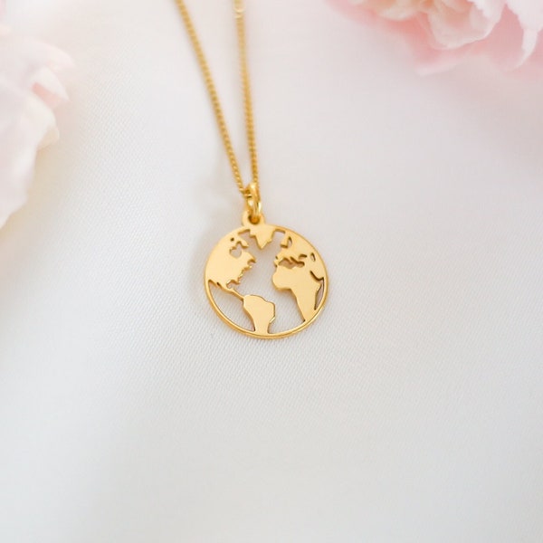 World Necklace - Etsy