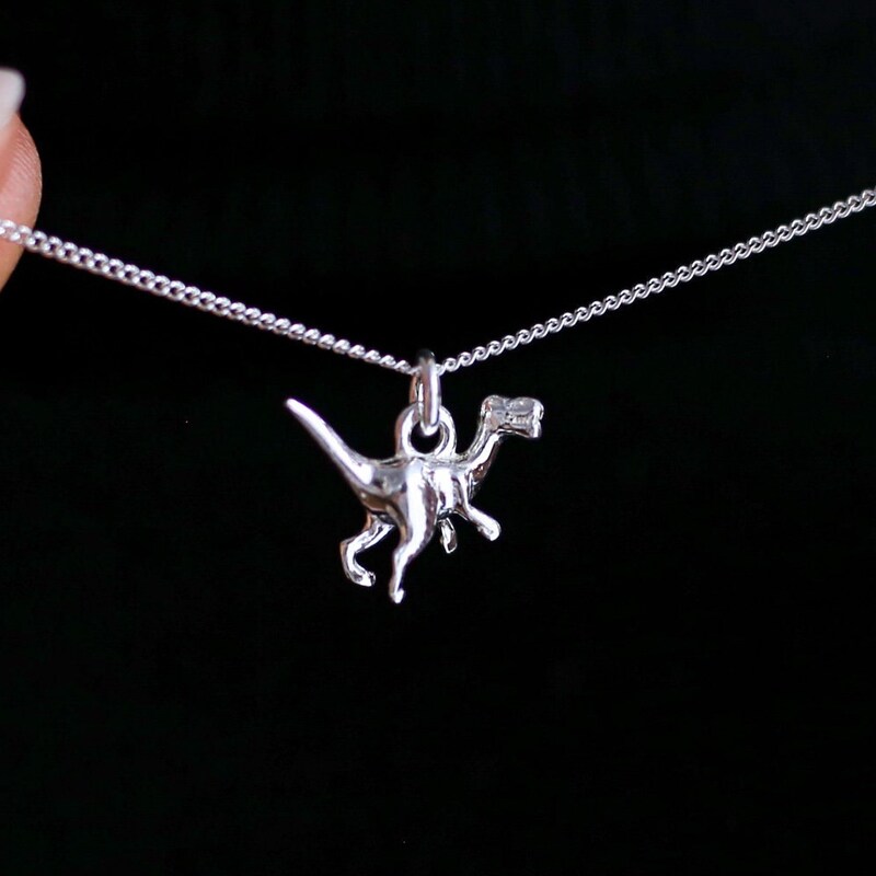 Dinosaur Necklace - Etsy