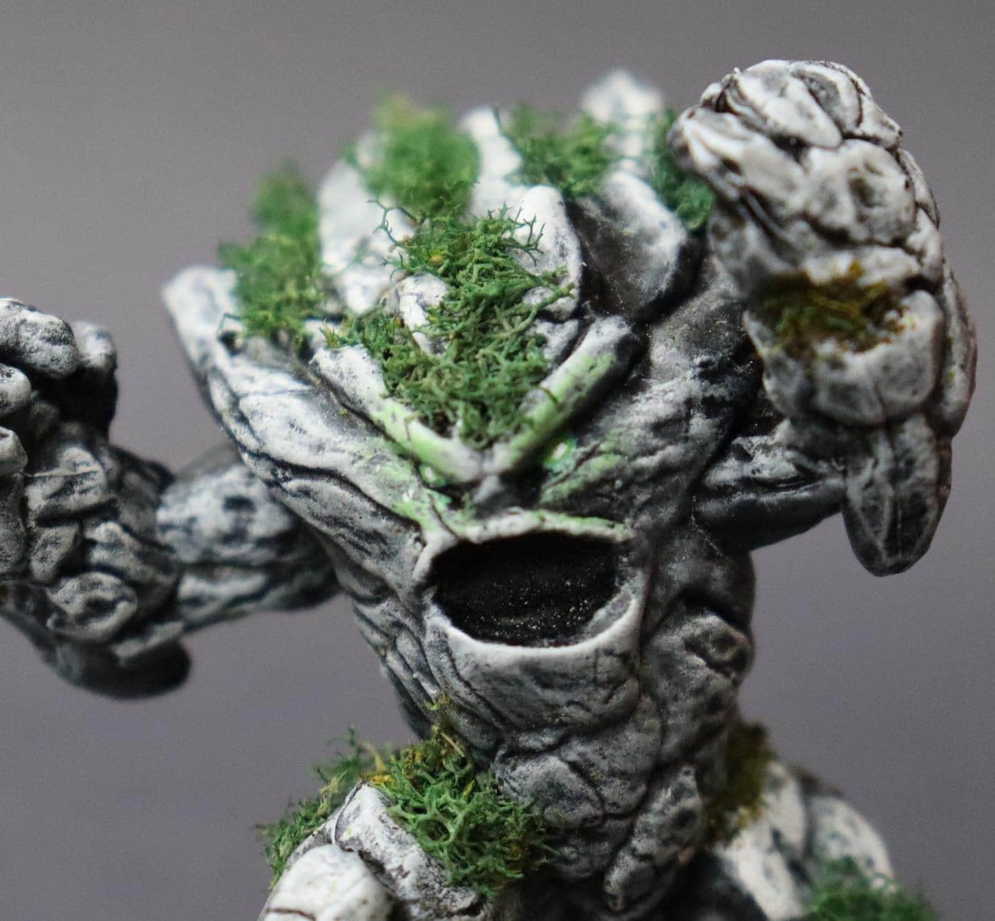 Earth Elemental Tabletop Miniature - Painted - Etsy