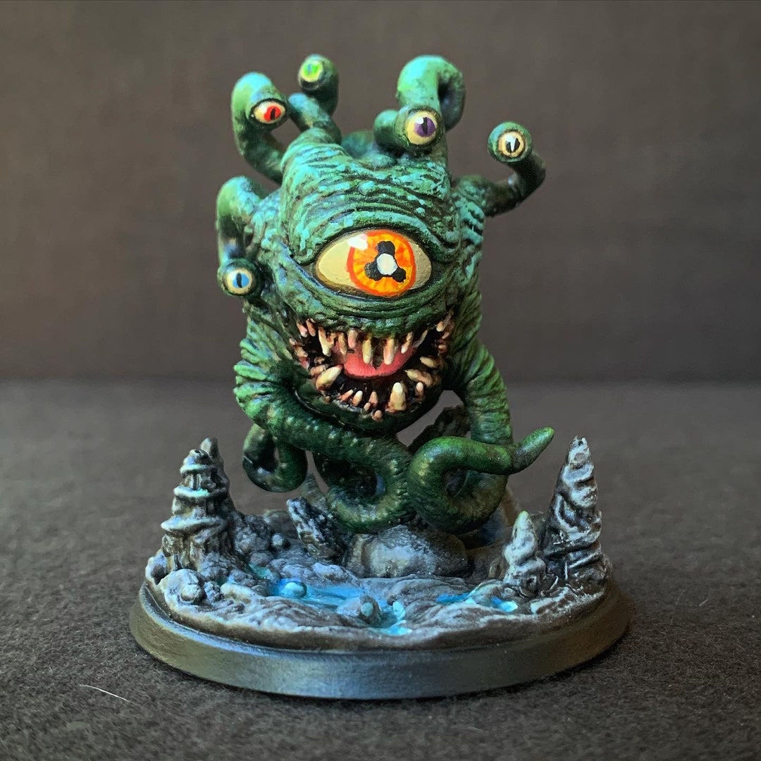 Beholder - D&D Enemy Monster Painted - Etsy