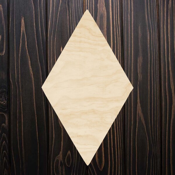 Diamond Shape Cutout - Etsy