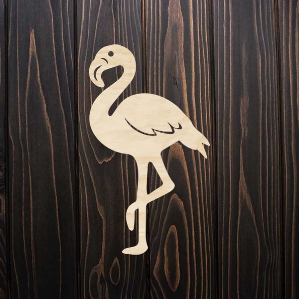 Wood Flamingo - Etsy