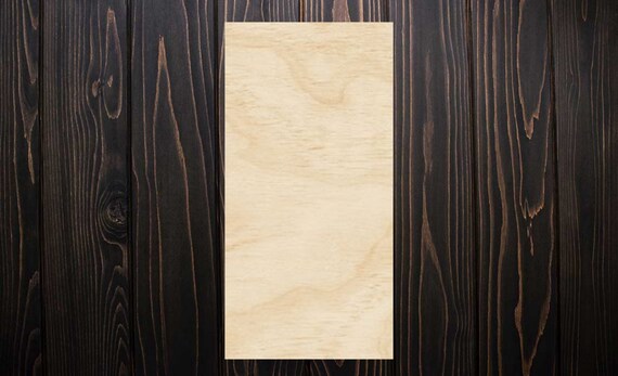 Rectangle Shapelaser Wood Cut-out Unfinished Wood Shape | Etsy