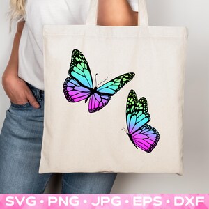 Butterfly Layered SVG, Clipart PNG Graphics, Sublimation T-shirt ...