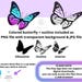 Butterfly Layered SVG, Clipart PNG Graphics, Sublimation T-shirt ...