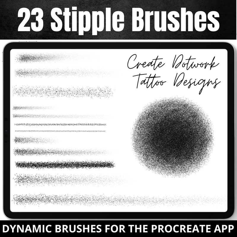 Stippling - Etsy
