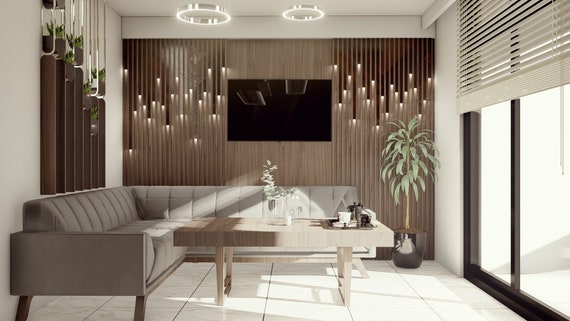 3d Model Sketchup Model Wall Panel Wall Design Wood | Etsy