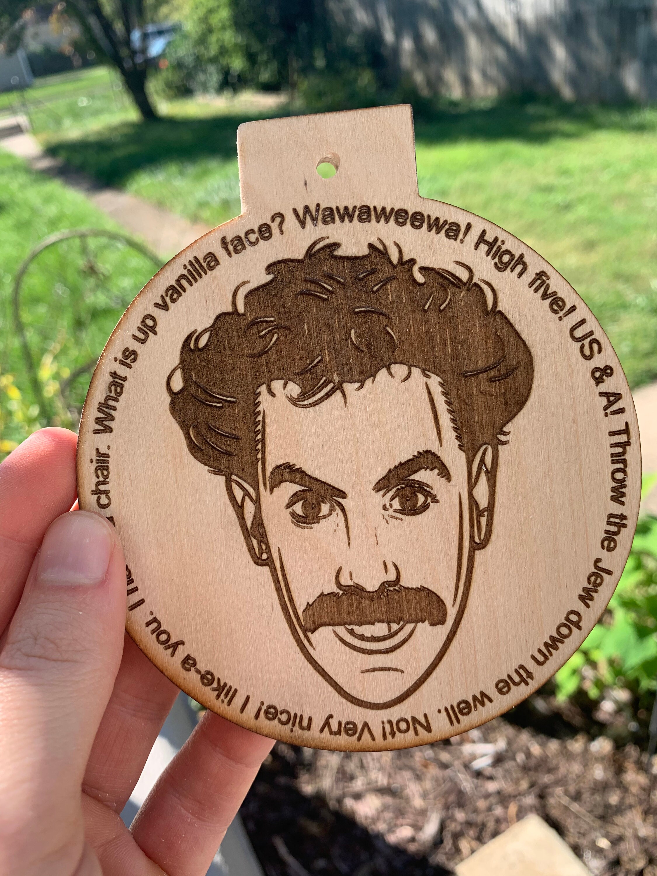 Borat Inspired Ornament - Etsy