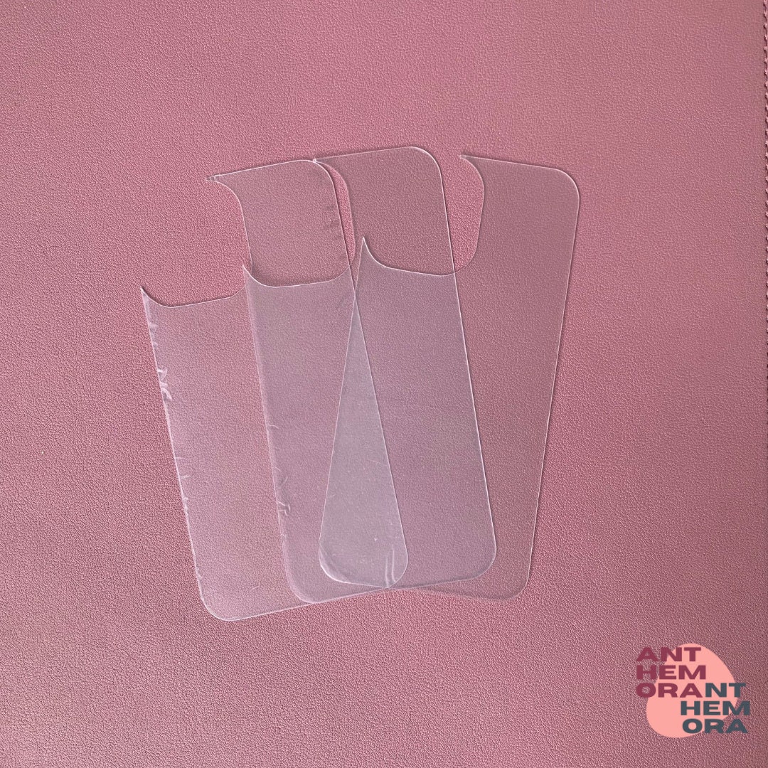 Customizable Clear Backies for Any Phone Case Design | Anthemora - Etsy