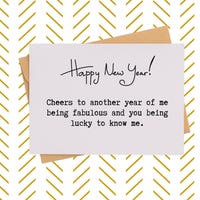 Hello 2024 New Year Card, Happy New Year Greetings, Happy Holidays ...