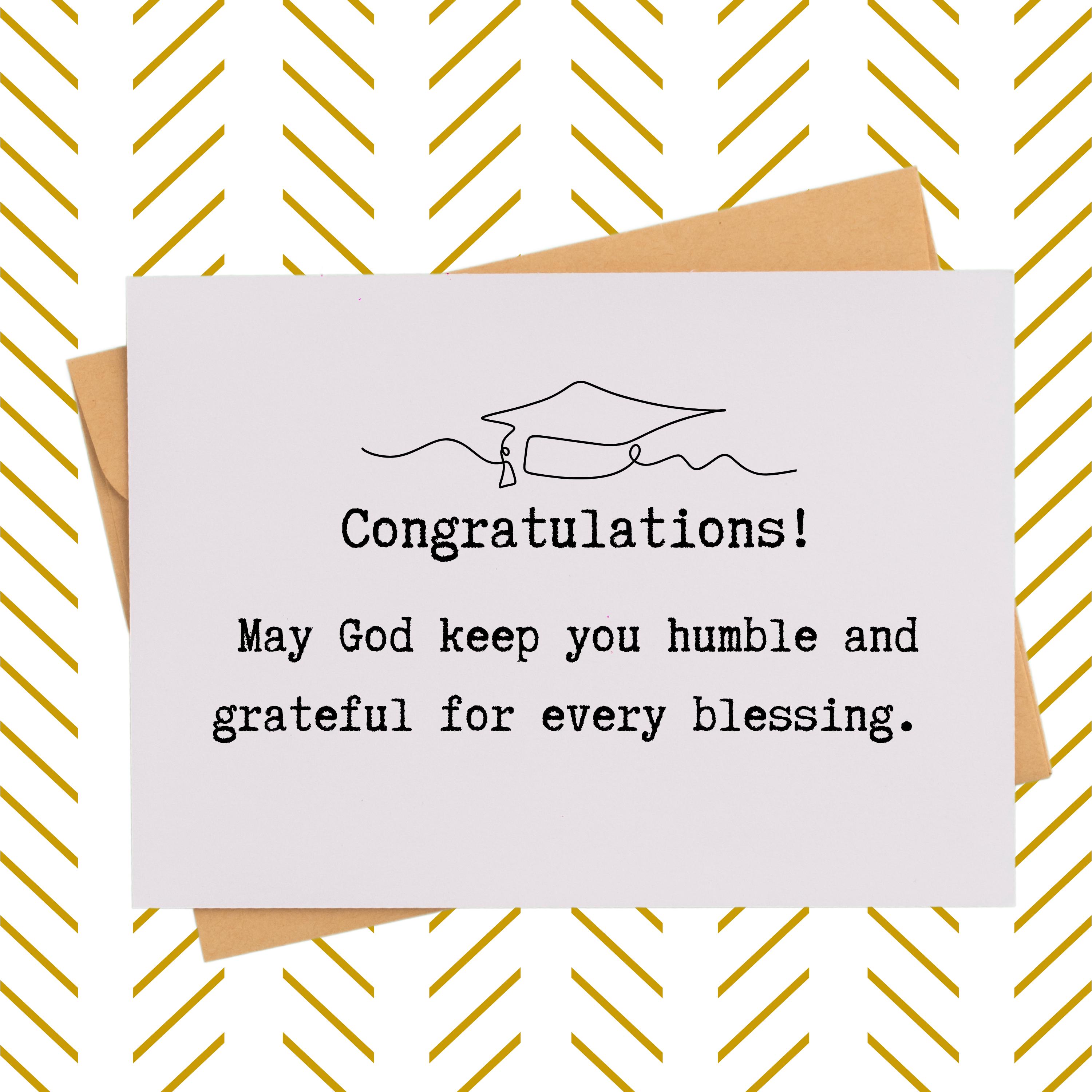 Spiritual Graduation Card| Class of 2026|college Grad Card| High School ...
