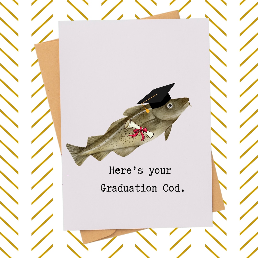 Funny Graduation Pun Card| Congrats Card| Highschool Graduation ...