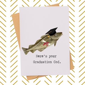 Funny Graduation Pun Card| Congrats Card| Highschool Graduation ...
