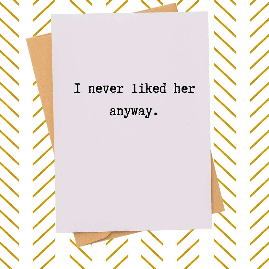 Funny Breakup Card| End of a Relationship Celebration| for Him| for Her ...