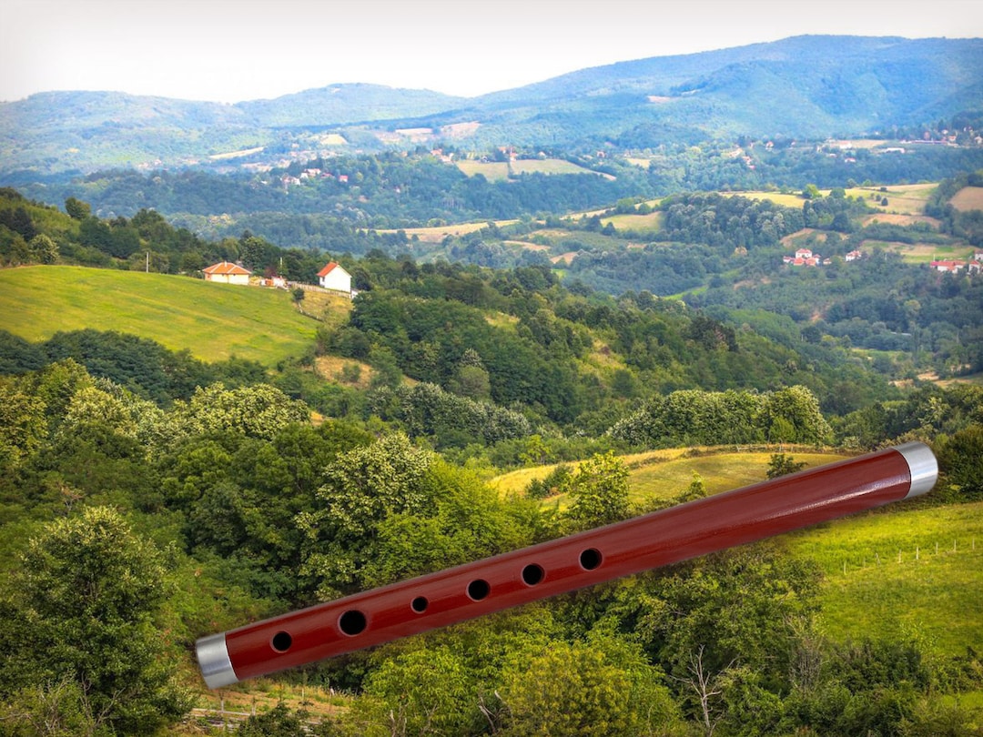 Serbian Flute (frula) With Two Aluminum Rings (one Part) - Etsy