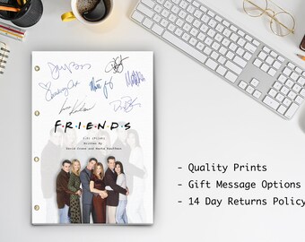 Friends Signed Script - Etsy UK
