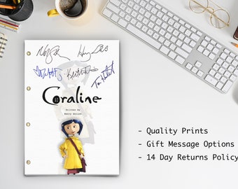 Coraline Screenplay - Etsy