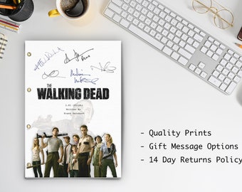 Walking Dead Signed - Etsy