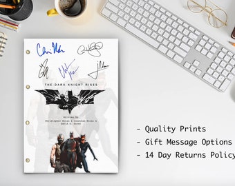 Chris Nolan Script - Etsy