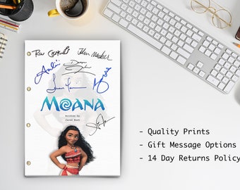 Moana Script - Etsy