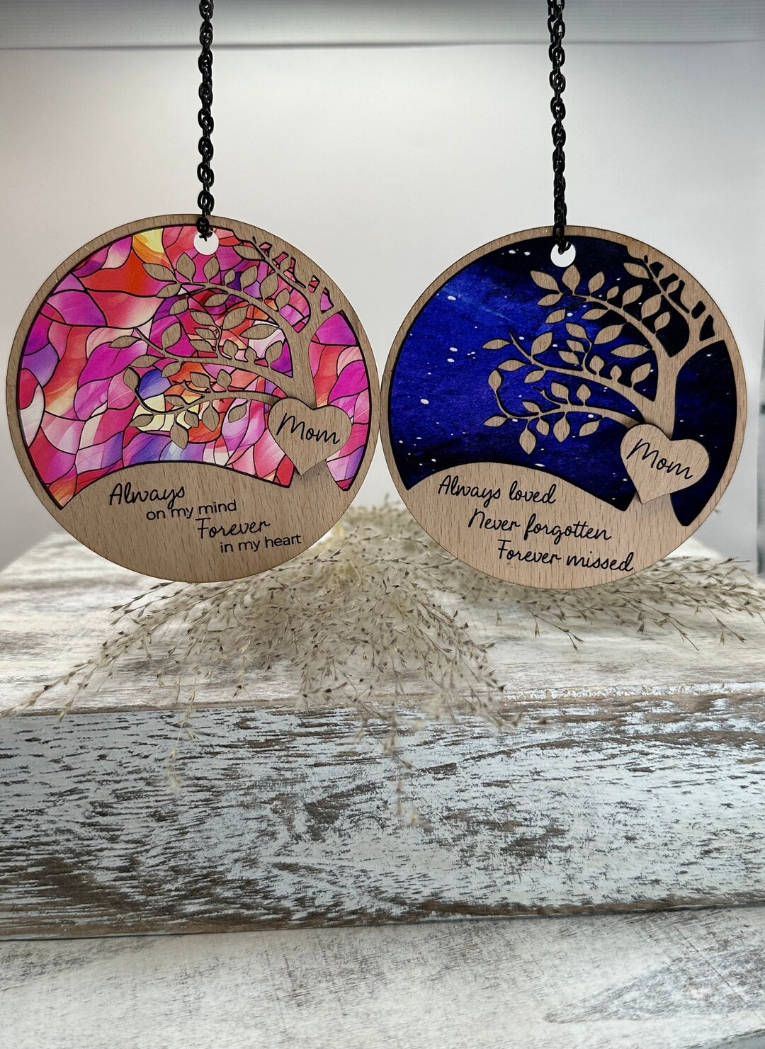 Personalized Memorial Suncatcher, Remembrance Suncatcher, Sympathy ...