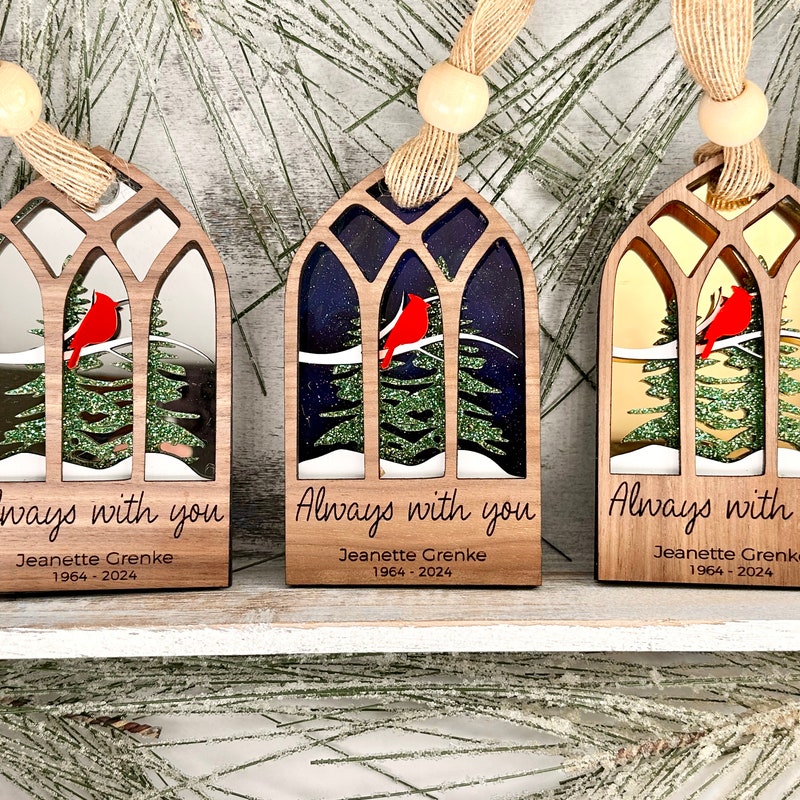 Cardinal Memorial Ornament - Etsy